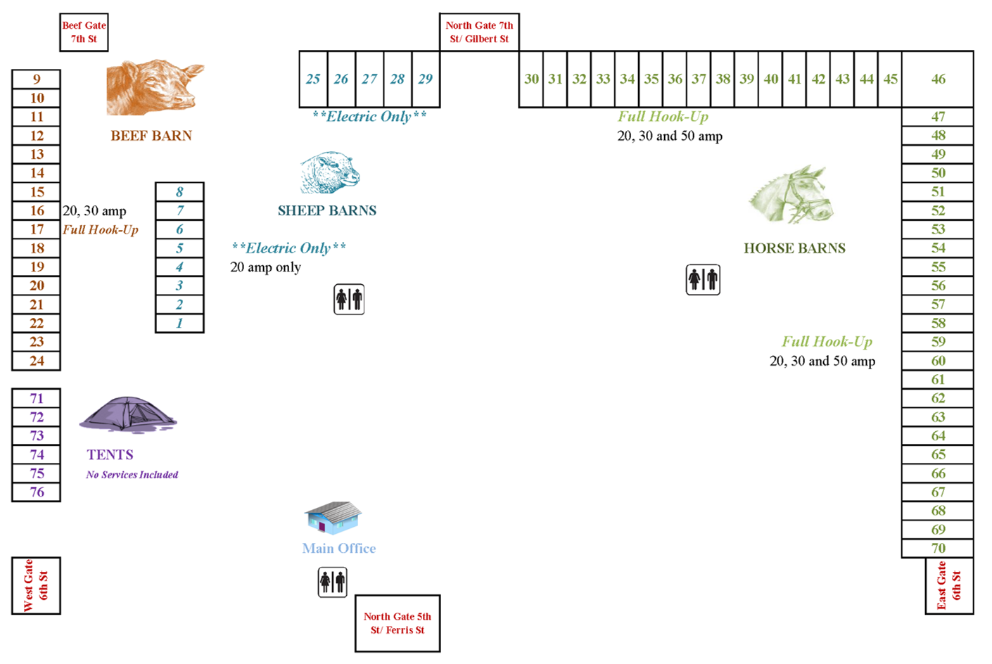 camping-map – Park County Events & Fair