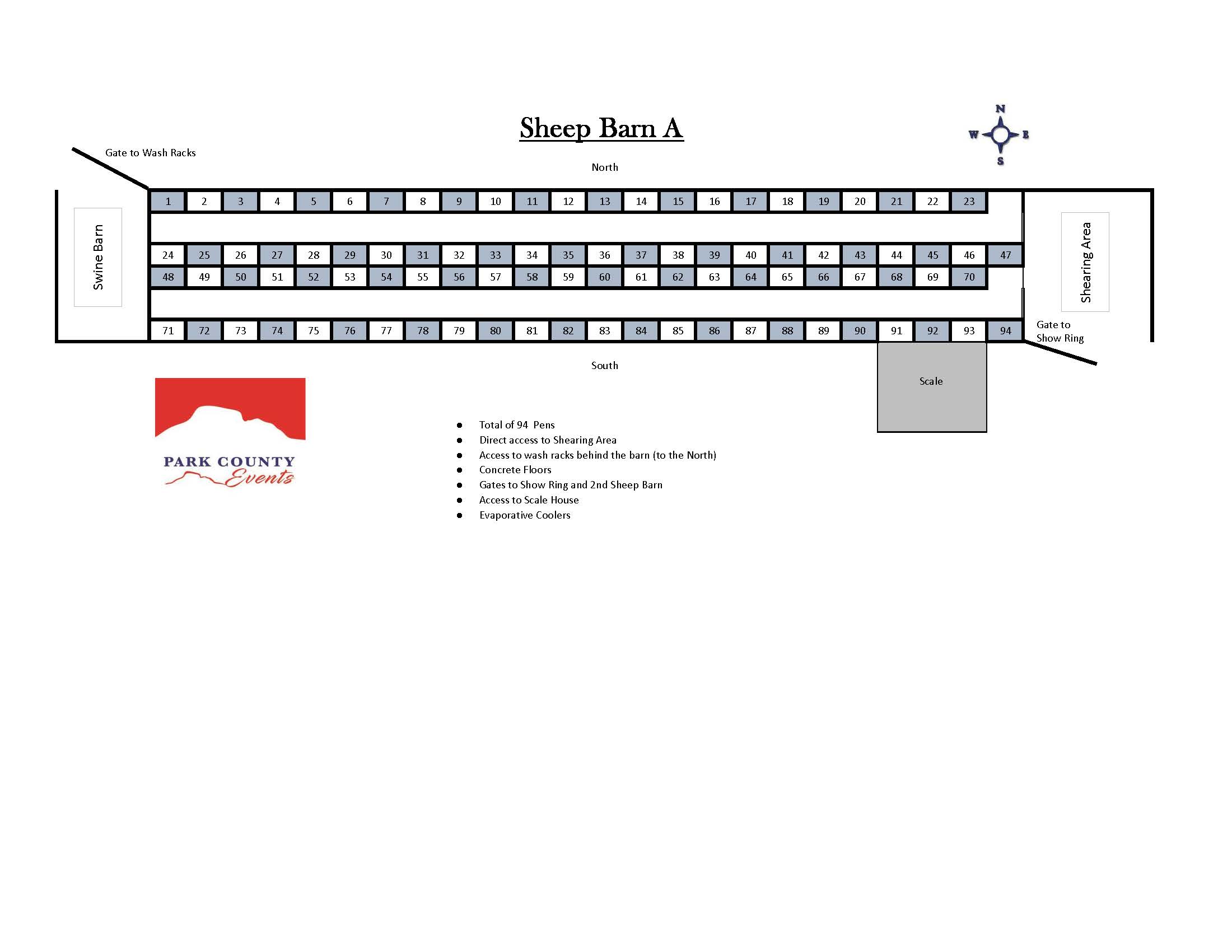 Barns & show ring – Park County Events & Fair