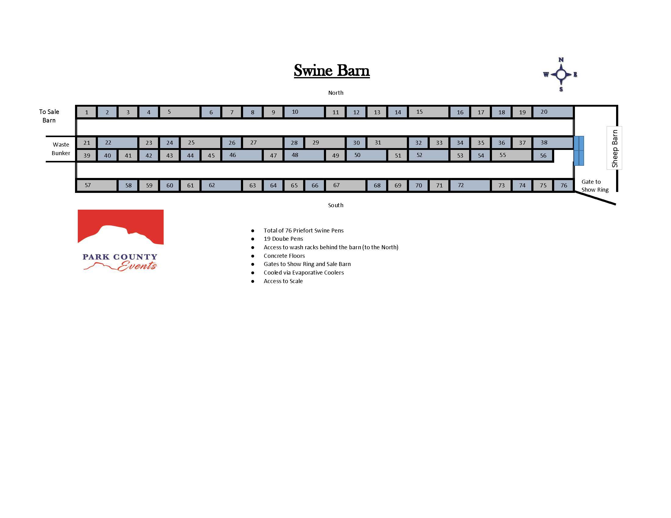 Barns & show ring – Park County Events & Fair